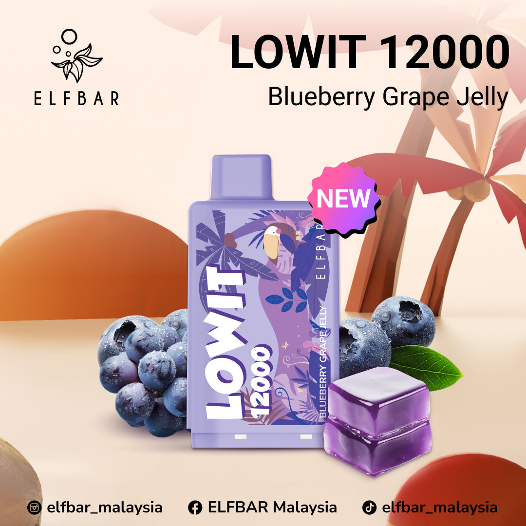 ELF BAR LOWIT 12000 PUFFS – VAPE INDIA SMOKE OFFICAL